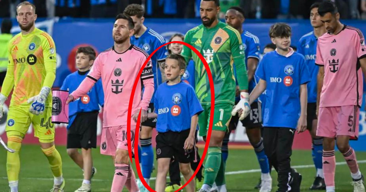 Il a tenu la main de Lionel Messi 🤩 | Articles | Les as de l'info