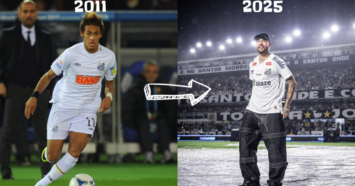 Les As du sport: La méga star du soccer Neymar retourne au Brésil ...