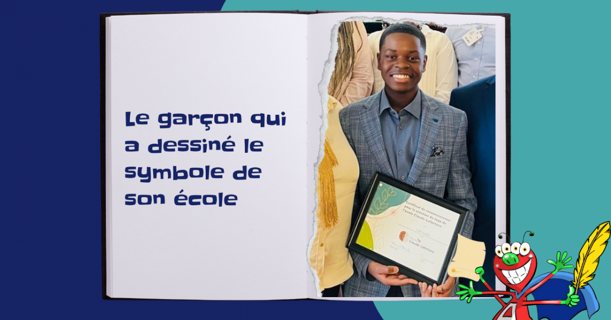 Il est une fois: Le garçon qui a dessiné le symbole de son école ...